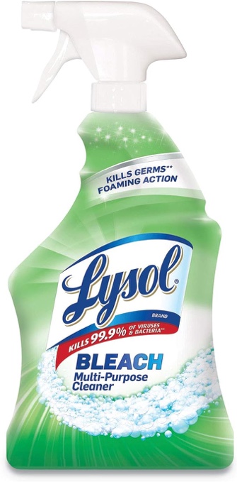Lysol® All-Purpose Cleaner with Bleach, 32-oz. Spray Bottle (RAC78914 ...