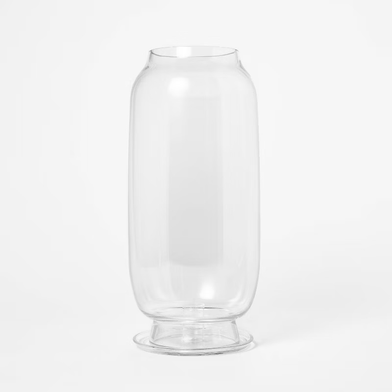 Glass Hurricane Taper Candle Holder - Threshold™ designed with Studio McGee