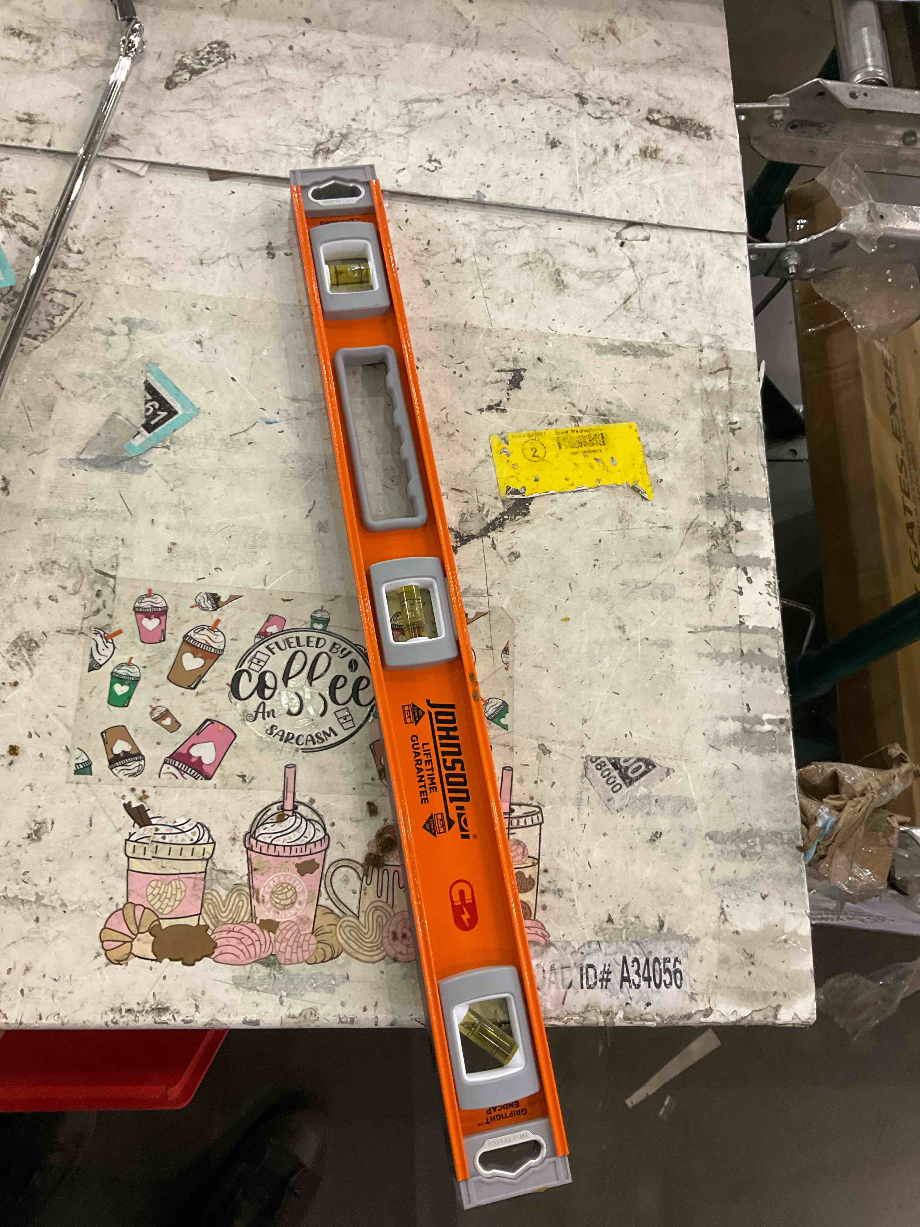 Johnson Level 24 Inch Magnetic Heavy Duty Aluminum Box Level 9550-2400