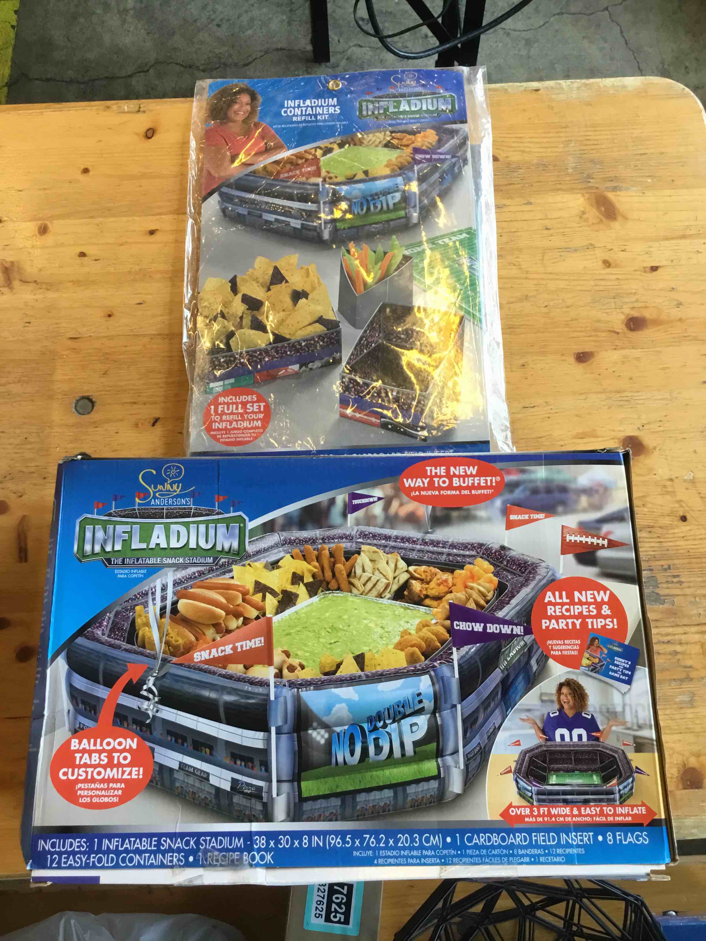 Sunny Anderson Inflatable Snack Stadium Cooler