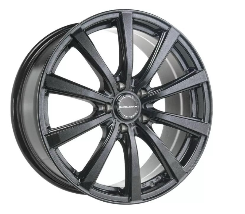 VELOX Nirvana Metallic Black Wheels/rim 17x7