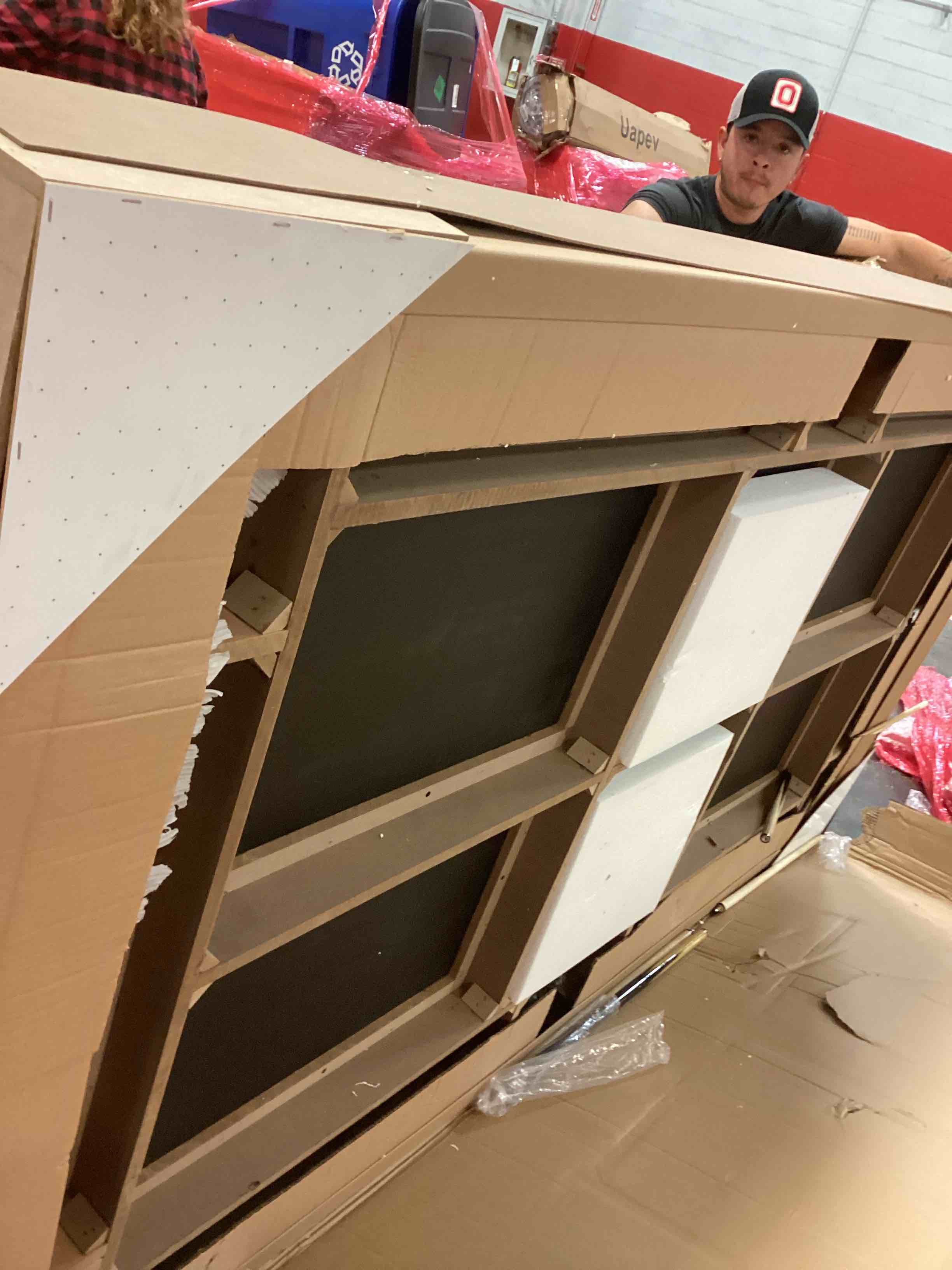 (bag 1of 2)Minnesota Fats MFT800-TBL Covington 8' Tan Billiard / Pool ...