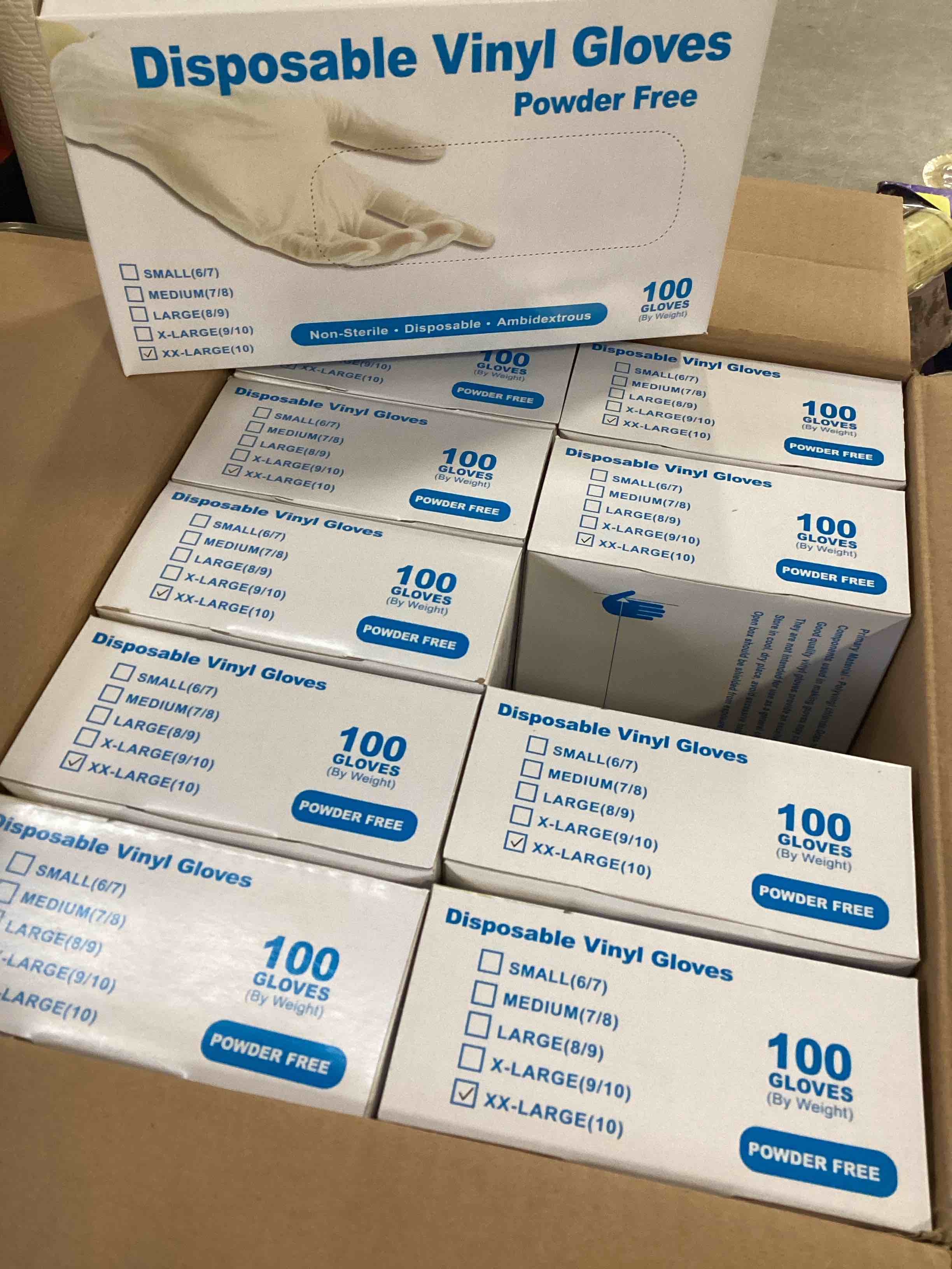 (EXP 2025/05/01)SIZE XXL(PACK OF 10)- 100 Counts MED PRIDE Medical ...