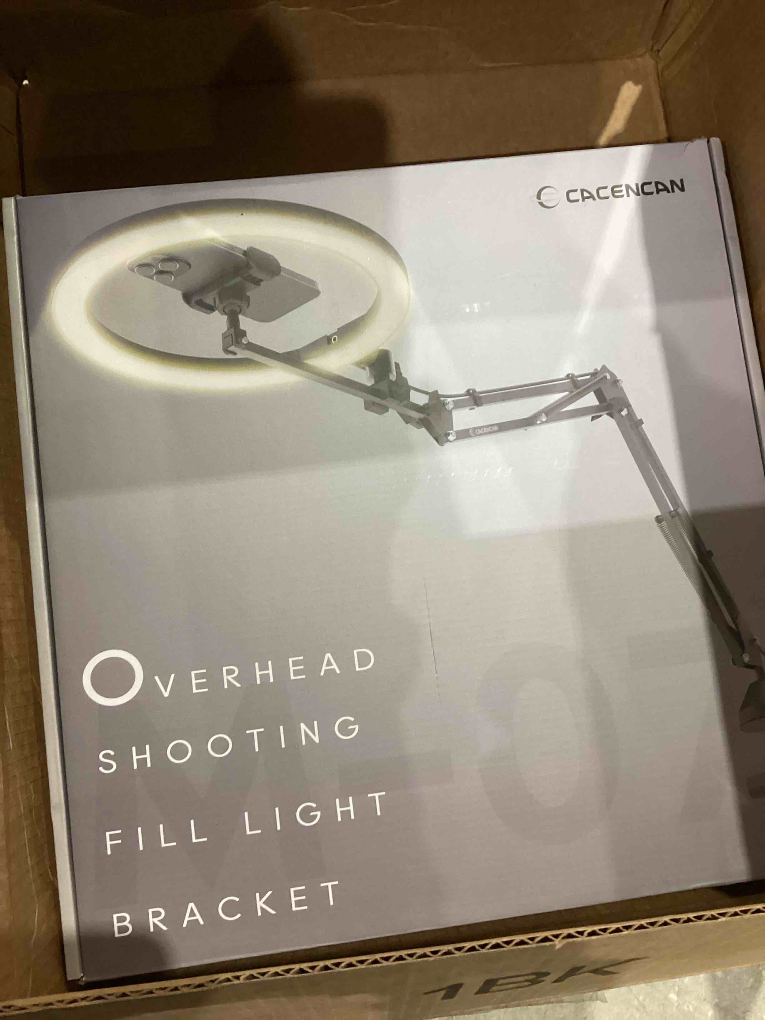 cacencan overhead shooting Gil light bracket