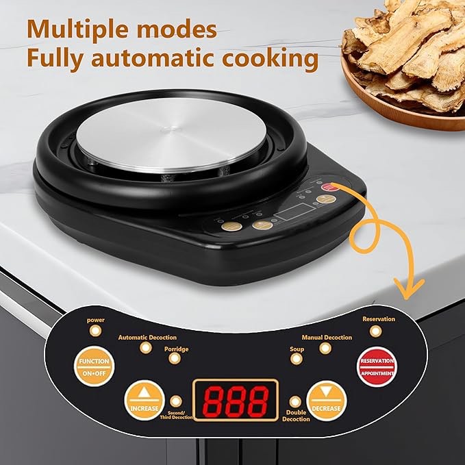 Electric Chinese Medicine Cooking Pot, 5L Household Ceramic Pot ...