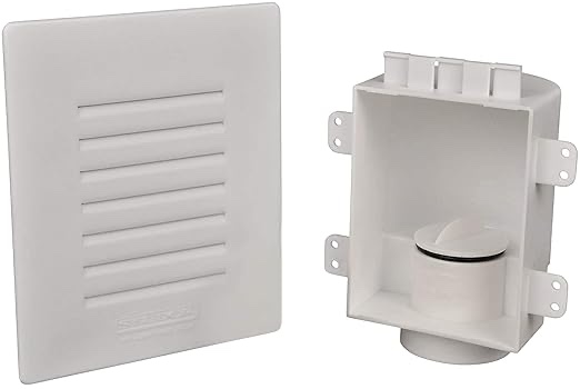 Studor 20380 Low Profile Recessed Air Admittance Valve Box & Snap-On ...