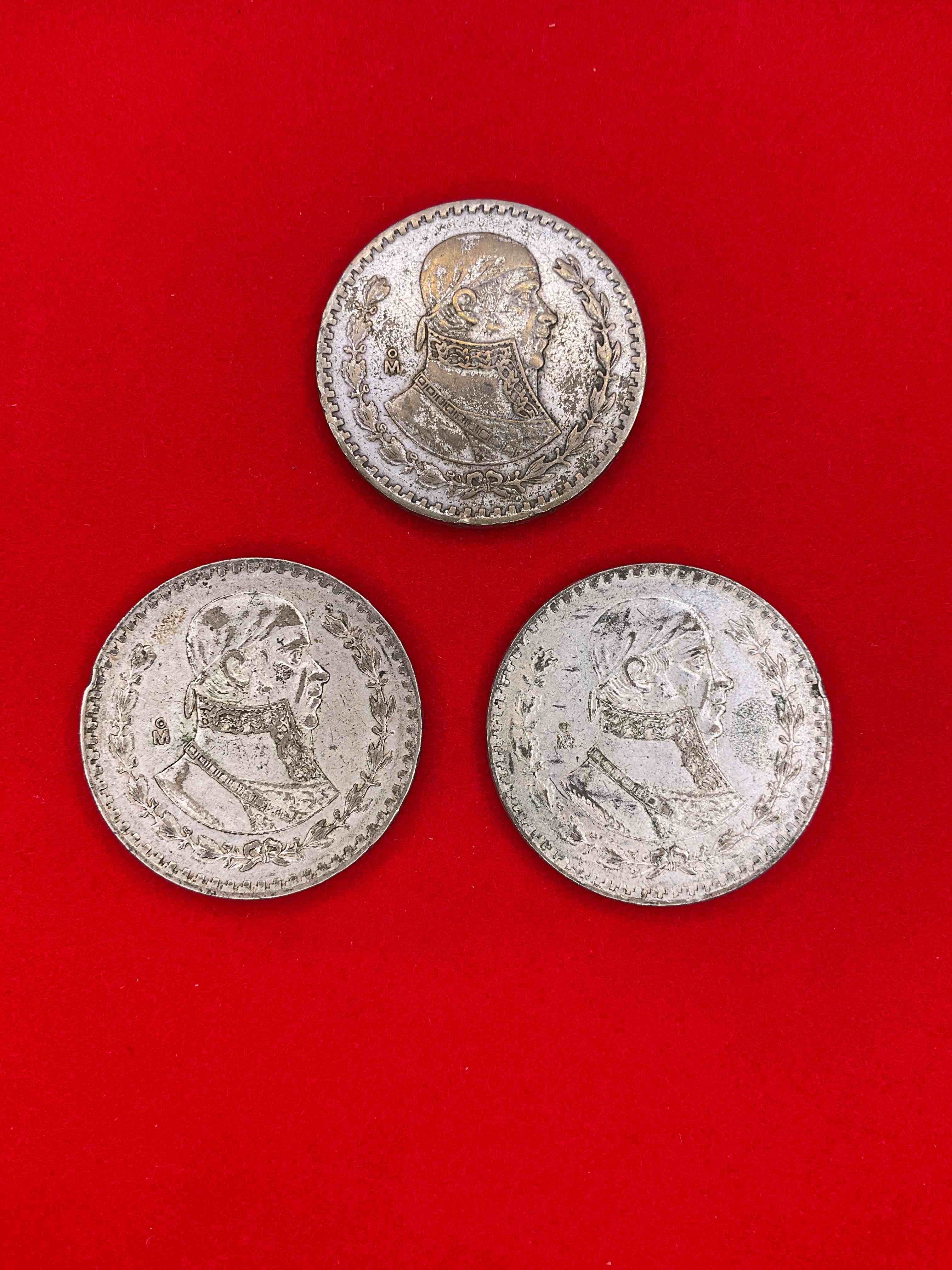 1950's/60's Vintage Mexican Silver Coins! These Partial Silver (10% ...