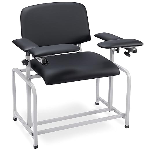 NP Medycare Extra Wide Phlebotomy Chair Bariatric Lab Draw & Blood ...