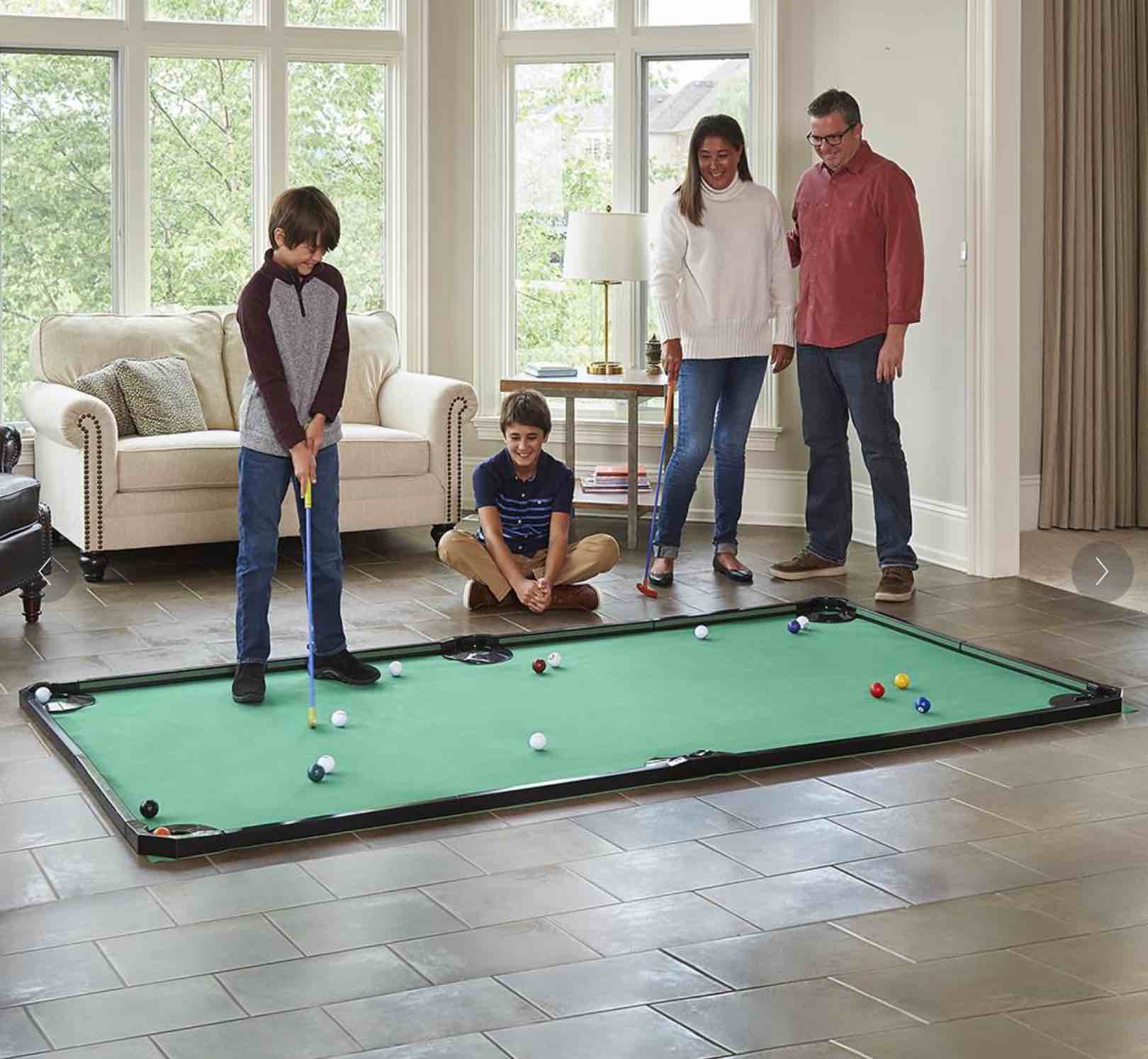 The World's Largest Putting Pool Table