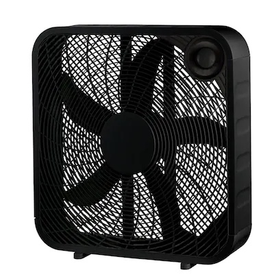 20’ BOX FAN PLASTIC CONSTRUCTION WITH BLACK FINISH UTILITECH