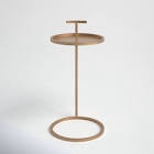 Auzie Round Metal Accent Table