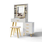 Gerboth Vanity Set with Stool and Mirror, INCOMPLETE