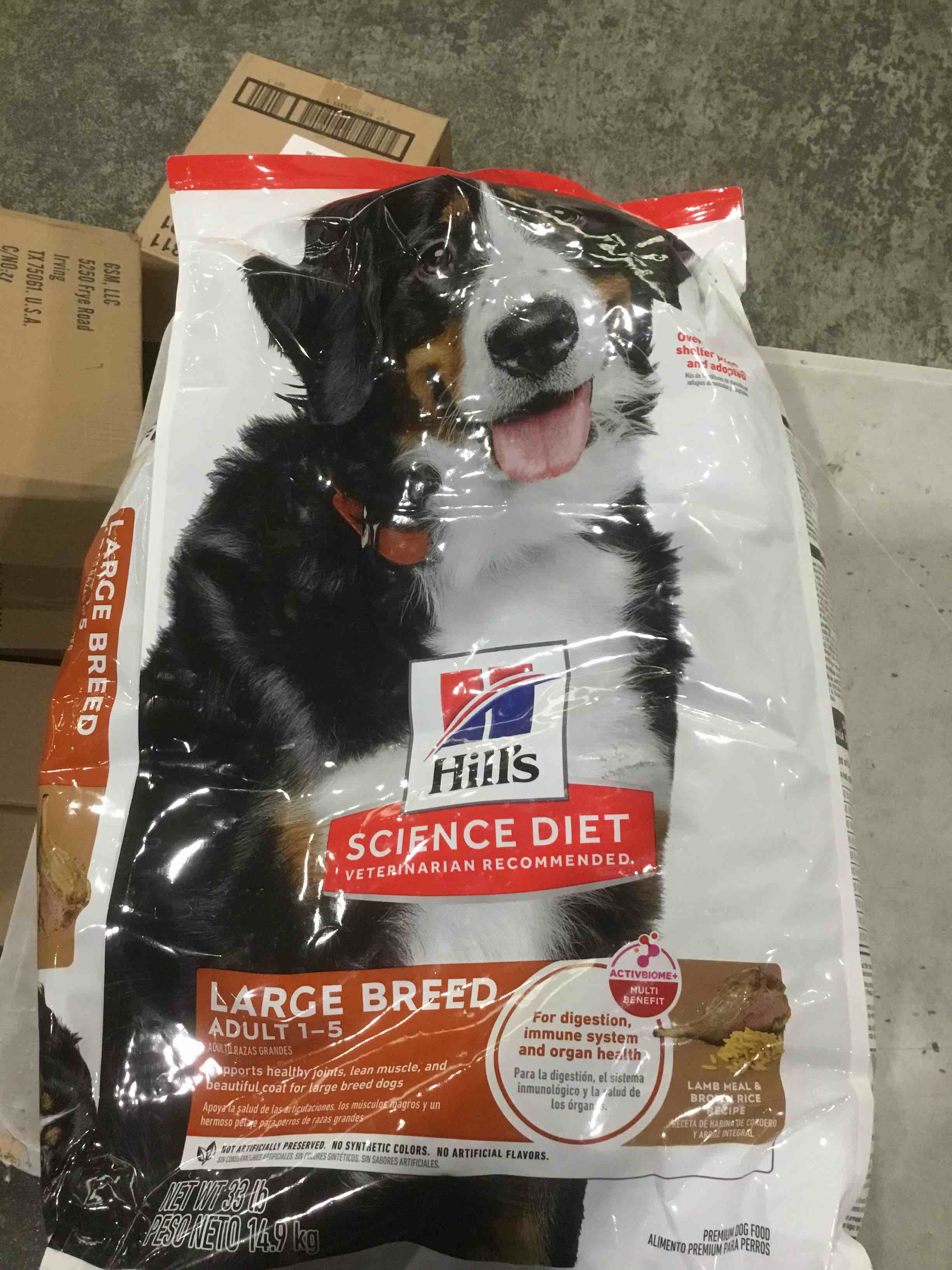 Hill's Science Diet Large Breed, Adult 1-5, Large Breed Premium ...