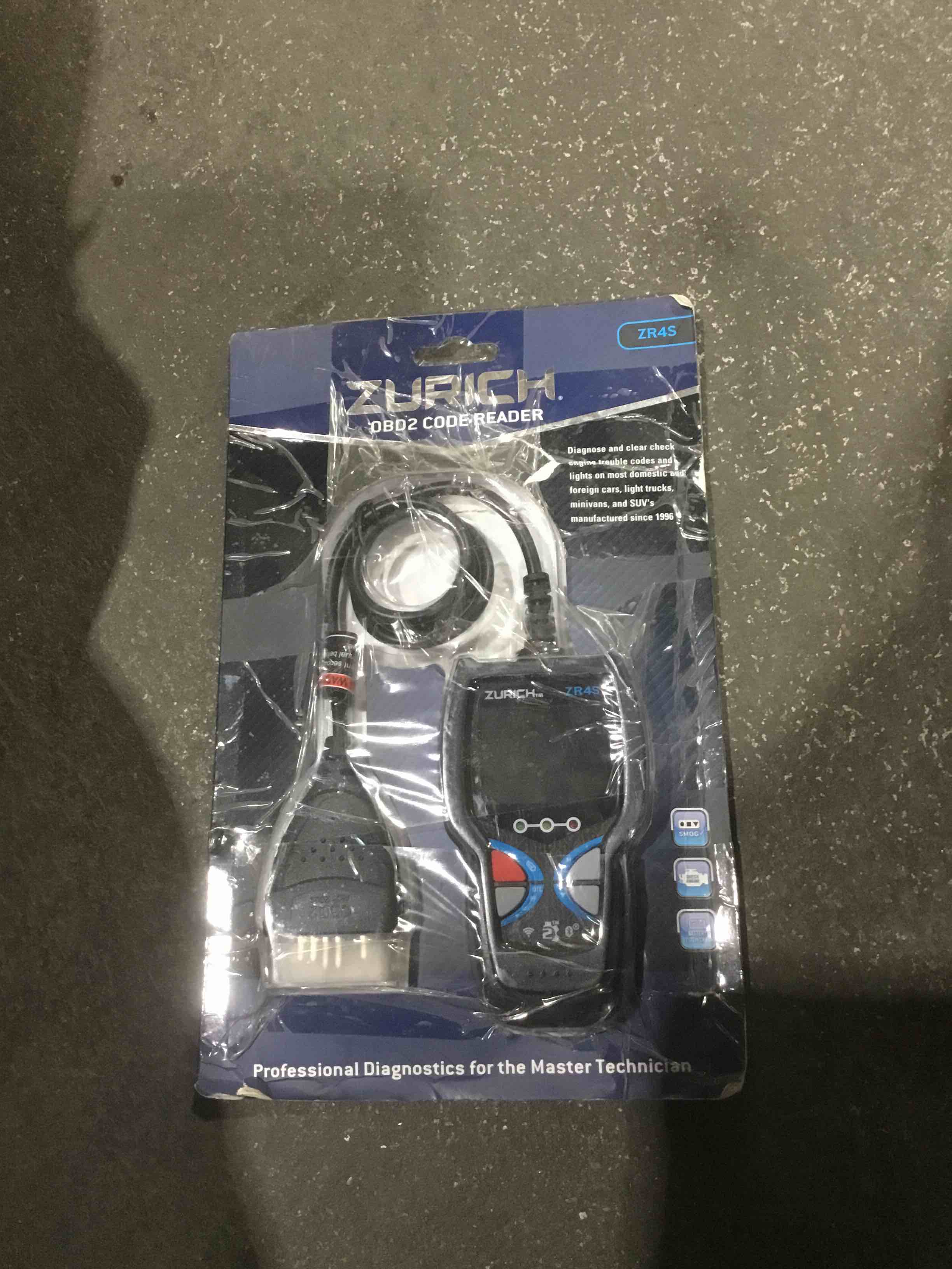 Zurich obd2 code reader ZR4S