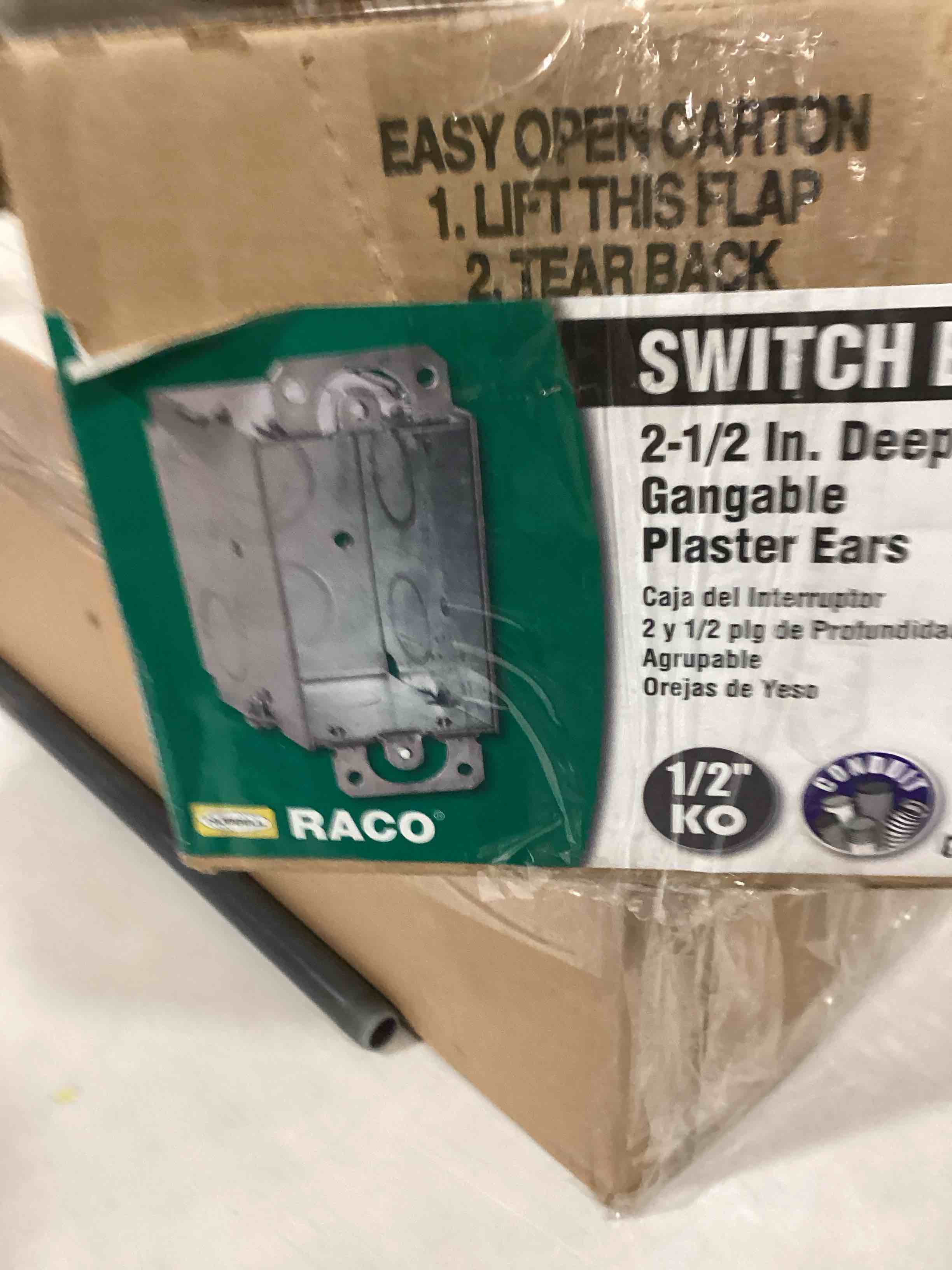 2-1/2 inch switch box