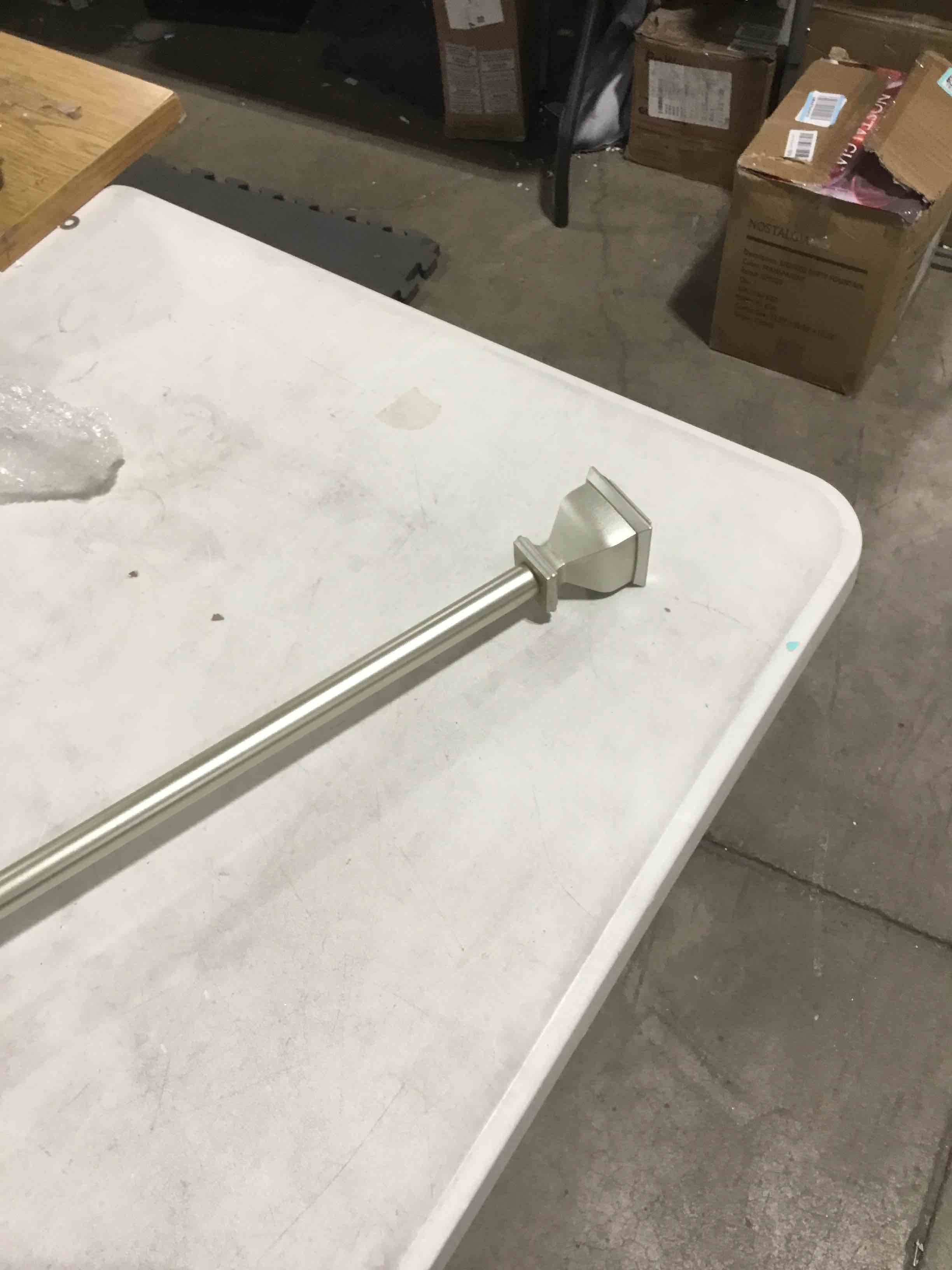 Exclusive Home Napoleon 1" Curtain Rod and Coordinating Finial Set ...