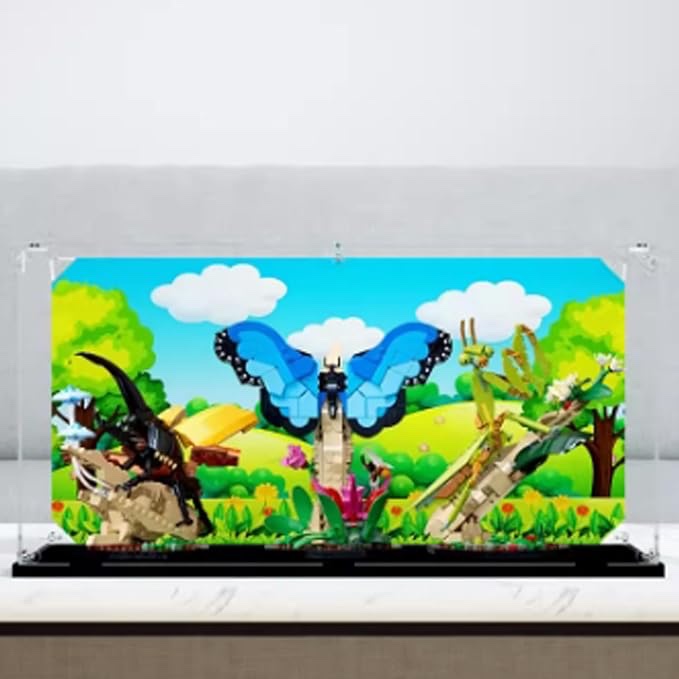 Acrylic Clear Display Case for Lego 21342 Insects Series. Display Box ...