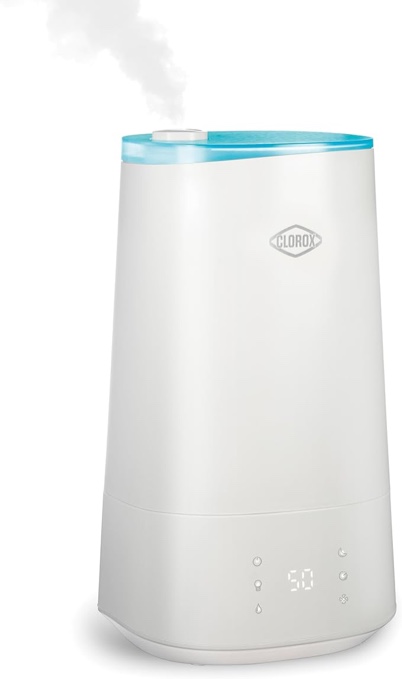 Clorox Air Humidifier for BedRoom with UV LED Light to Reduce Germs and ...