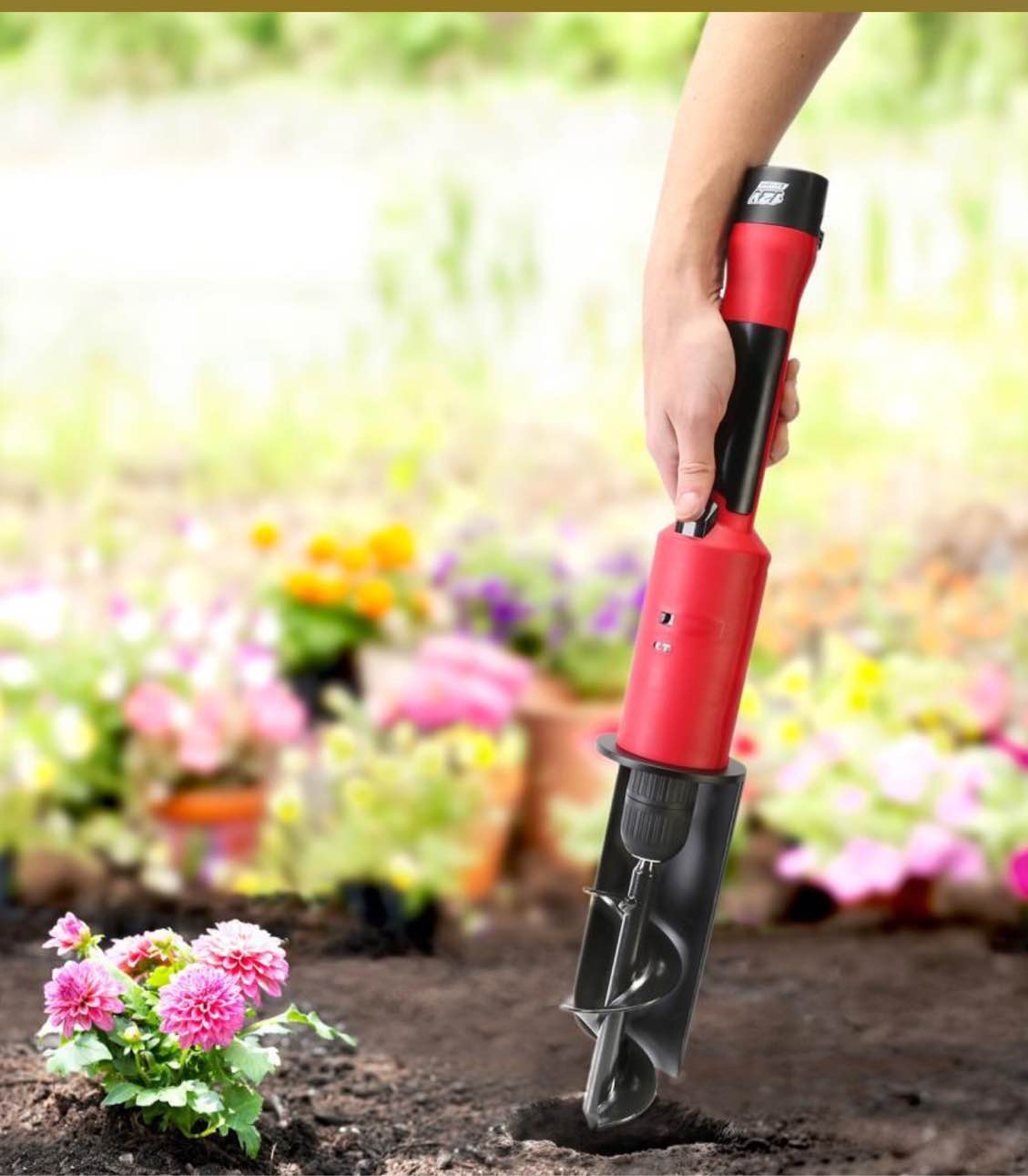 The Cordless Powered Auger Shovel