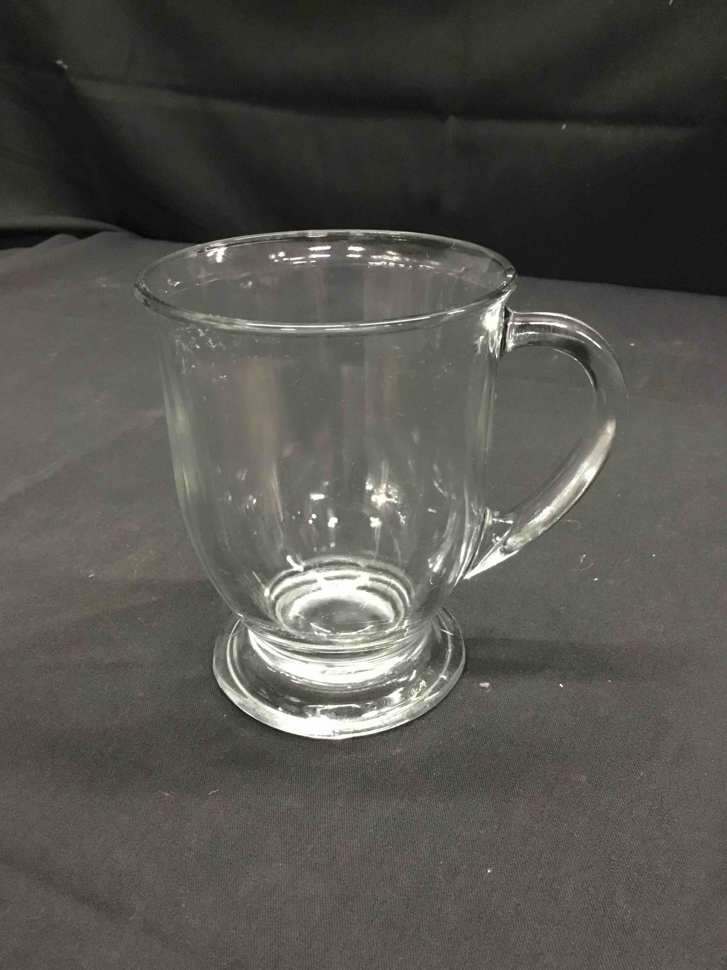 Glass Cappuccino Mug