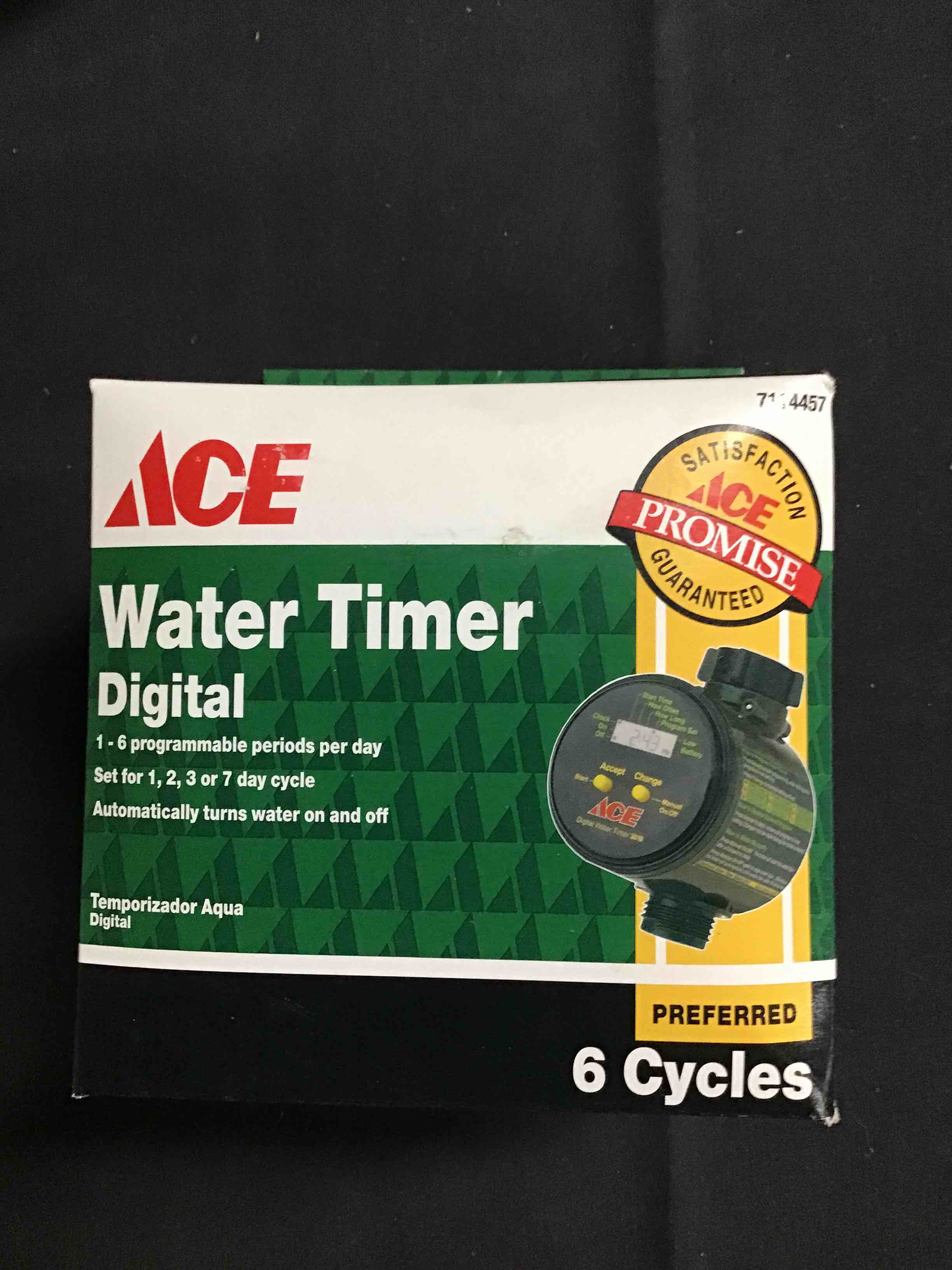 Ace Hardware Water Timer, Electronic Digital