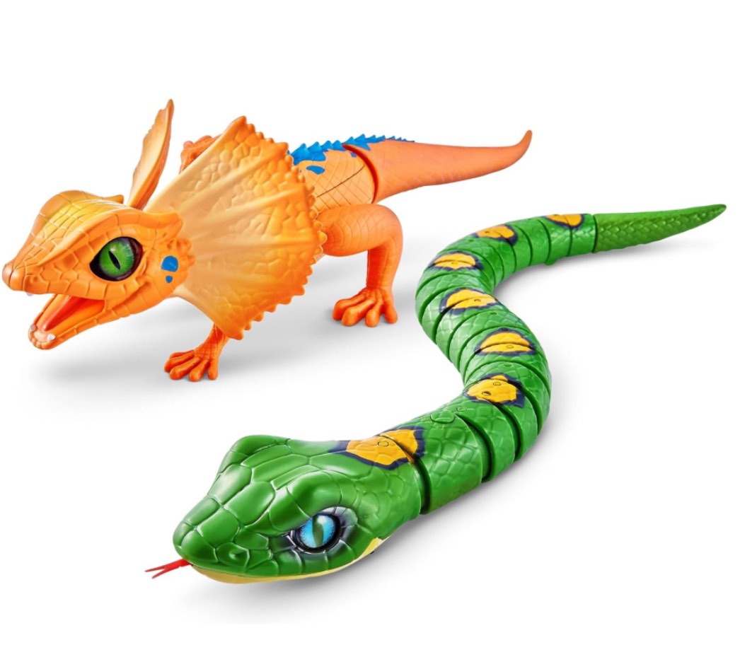 Robo Alive Snake + Lizard Series 3 by ZURU Battery-Powered Robotic ...