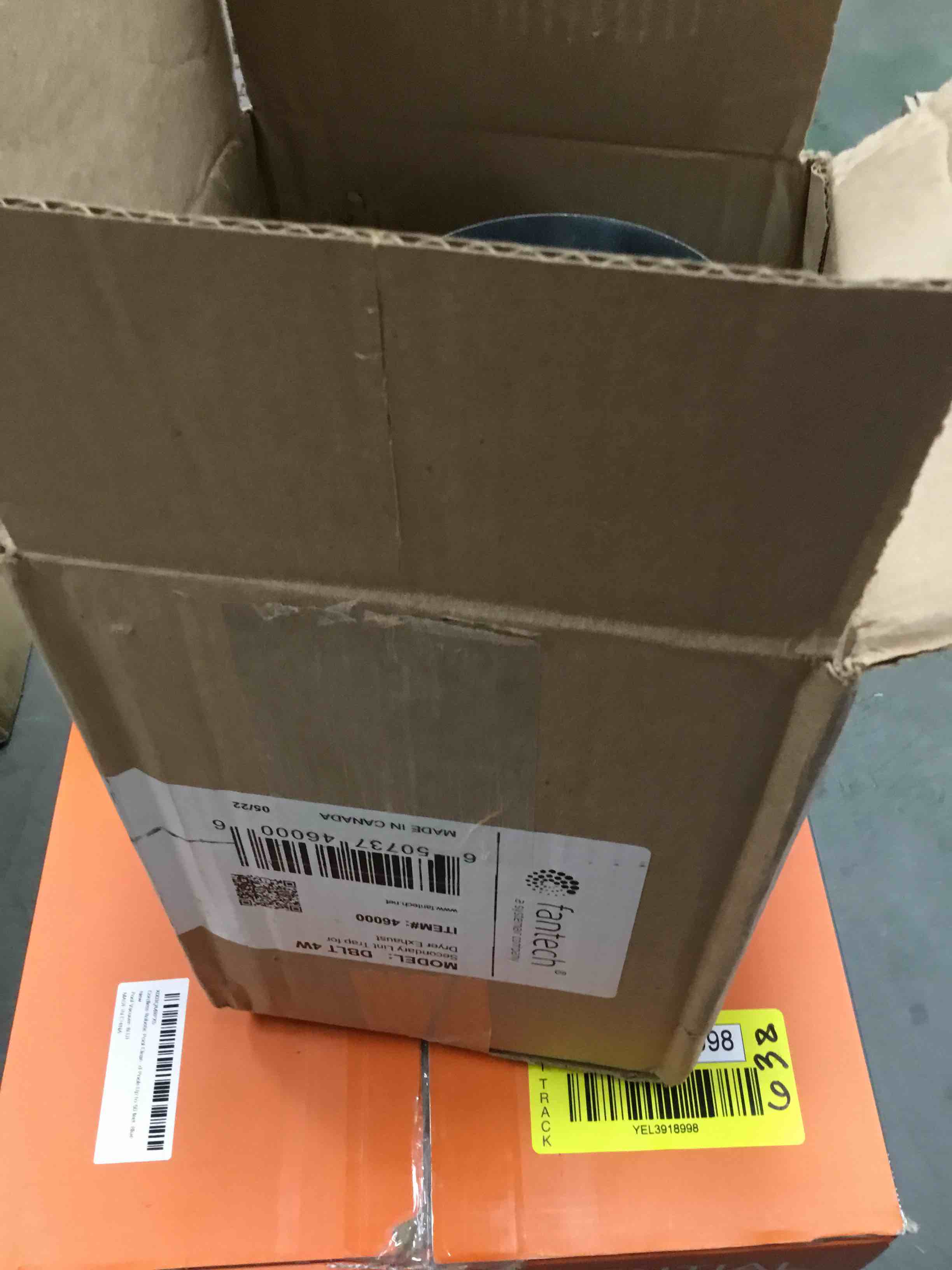 Fantech - 8H-P3W2-C89R DBLT 4W Lint trap, 4" Duct