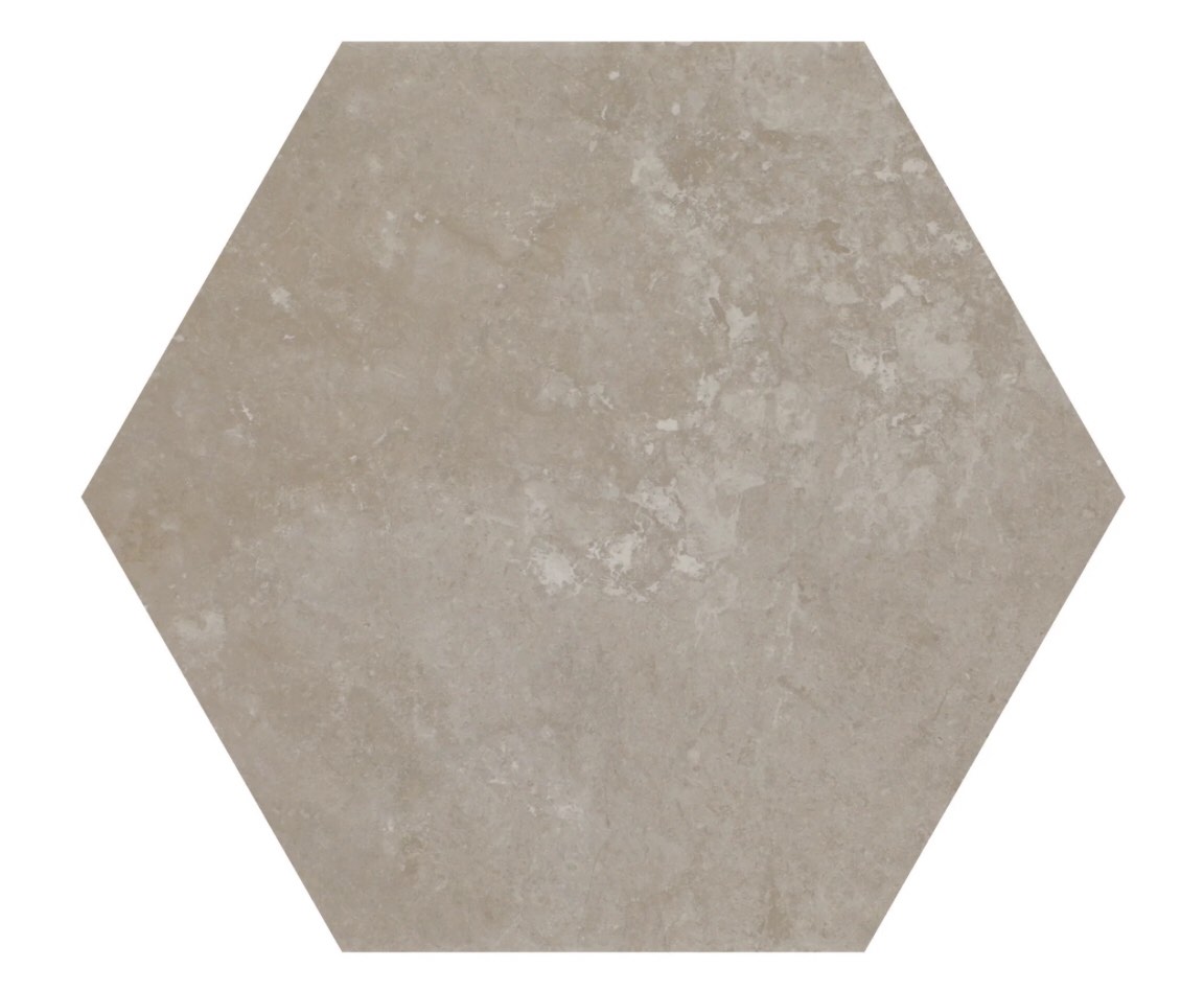 Daltile - Scripter 8 in. Hexagon Glazed Porcelain Floor Tile Pallet ...