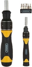 General Tools Speed Drive Ratcheting Screwdrivers #70213, Set of 2 ...