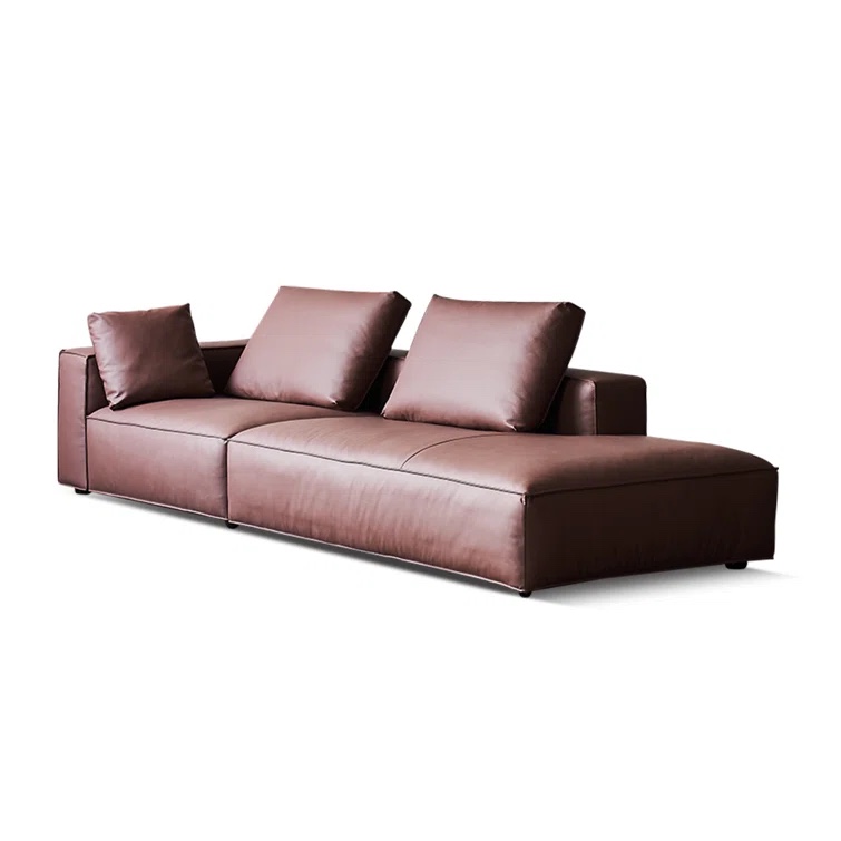 Ayonna 2 - Piece Leather Sectional(stock photo color not same)