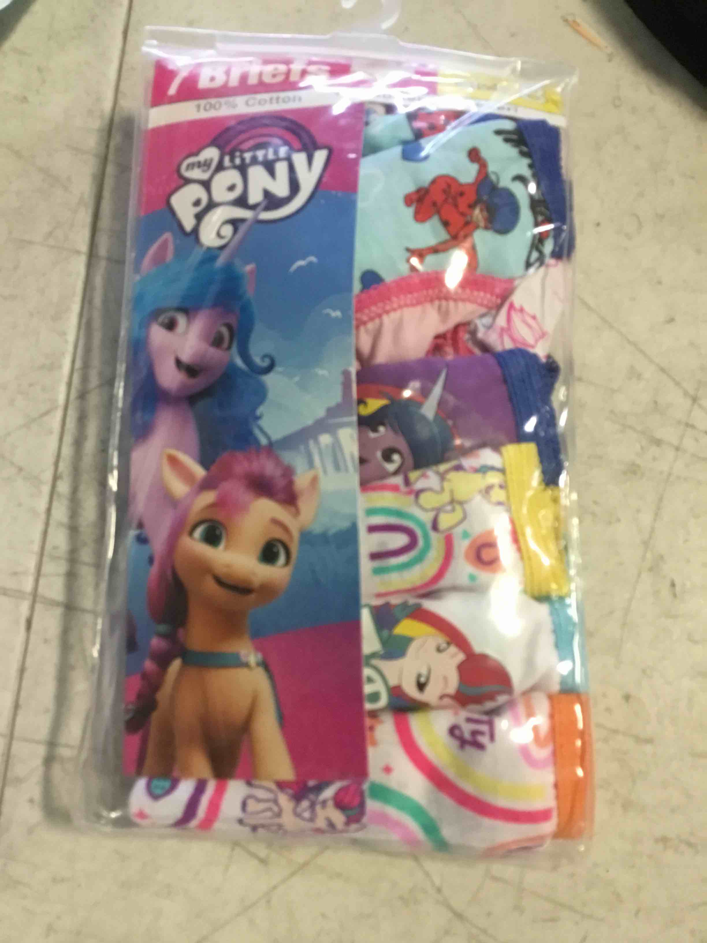Girls' My Little Pony 7pk Underwear - 8