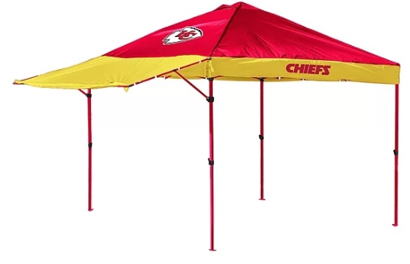 Logo Brands Officially Licensed NFL 10' x 10' Canopy with Swing Wall ...