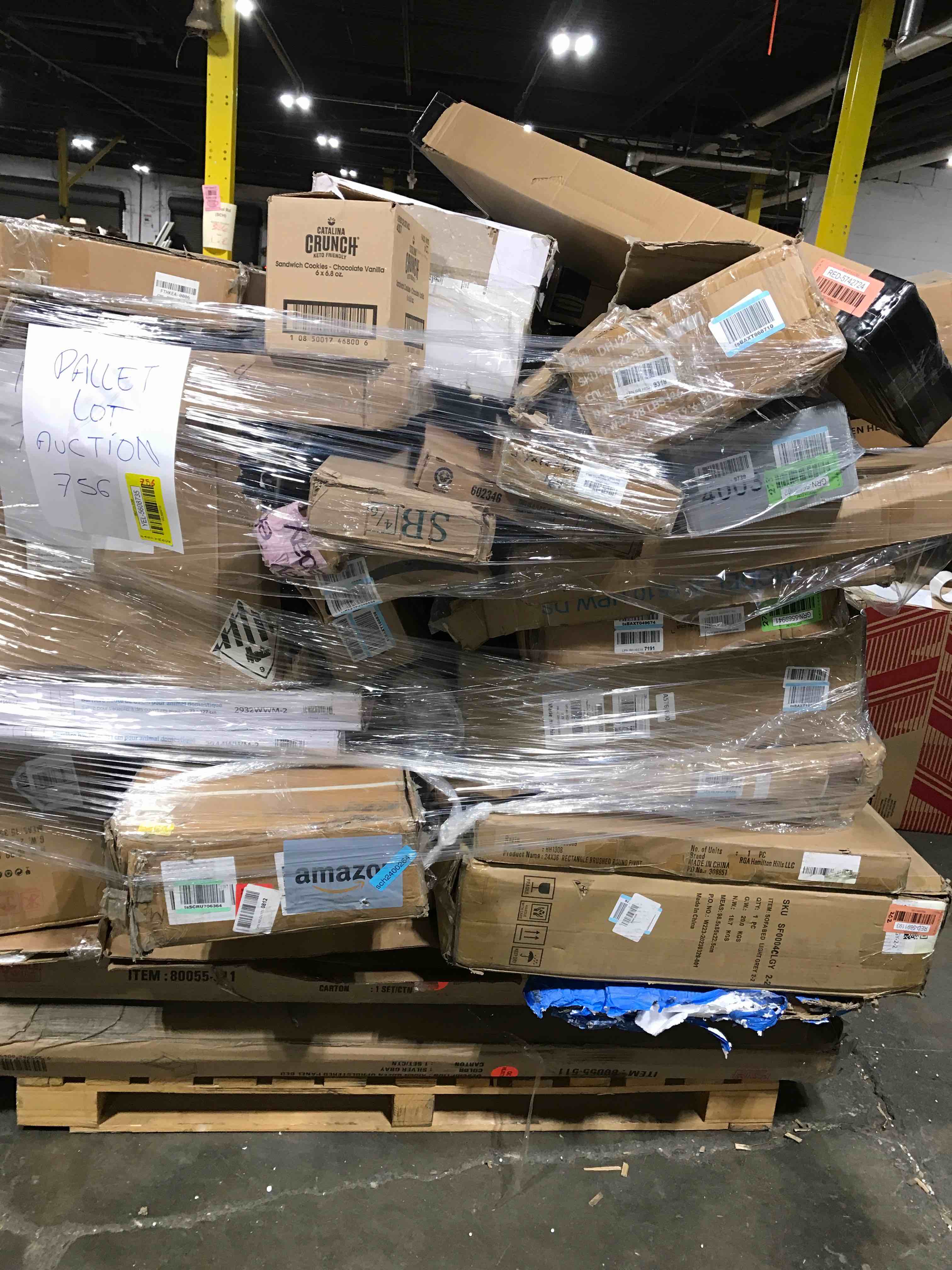 PALLET LOT IN FURNITURE &HOME GOODS FOR YOUR HOME- NONREFUNDABLE