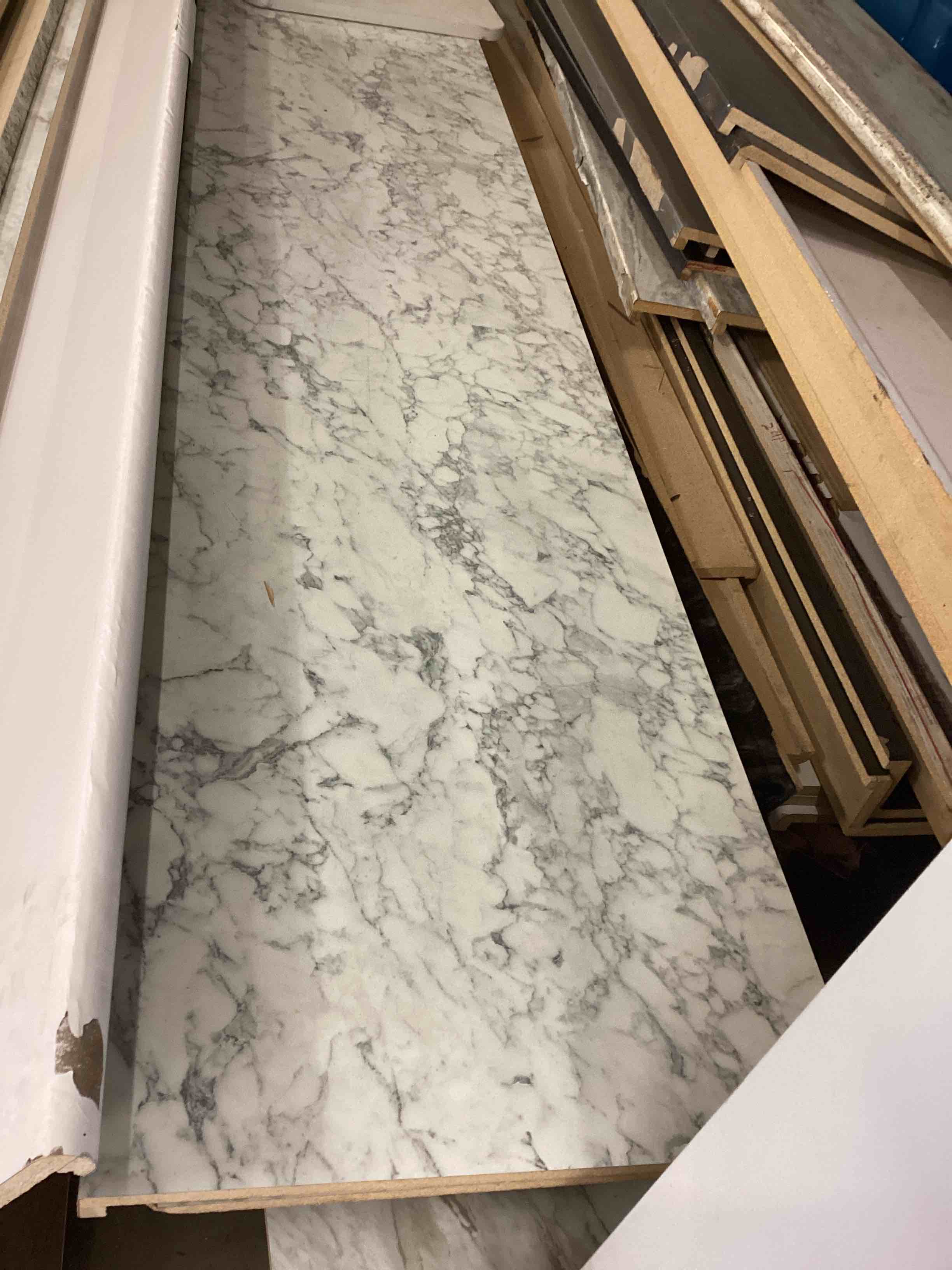 ASSORTED SIZES FORMICA TOPS, ENTIRE LOT FOR ONE PRICE!