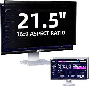 Staples Privacy Filter for 21.5" Wide Screen (16:9) Monitor Protect ...
