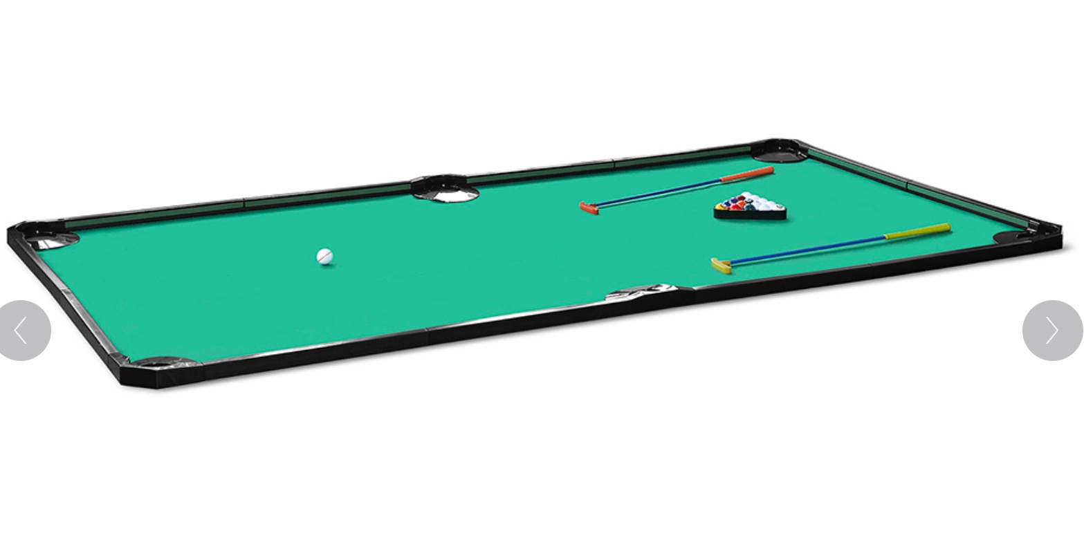 The World's Largest Putting Pool Table