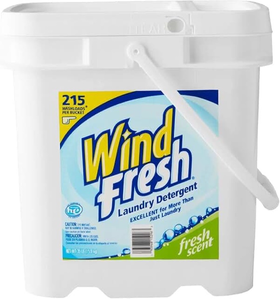 Windfresh Powder Laundry Detergent, Fresh Scent (560 oz., 215 loads)