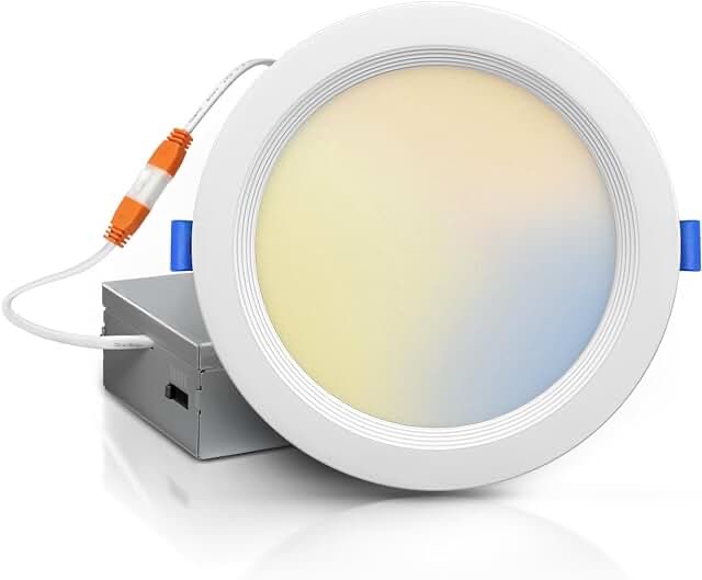 auroriv led baffle downlight 6”