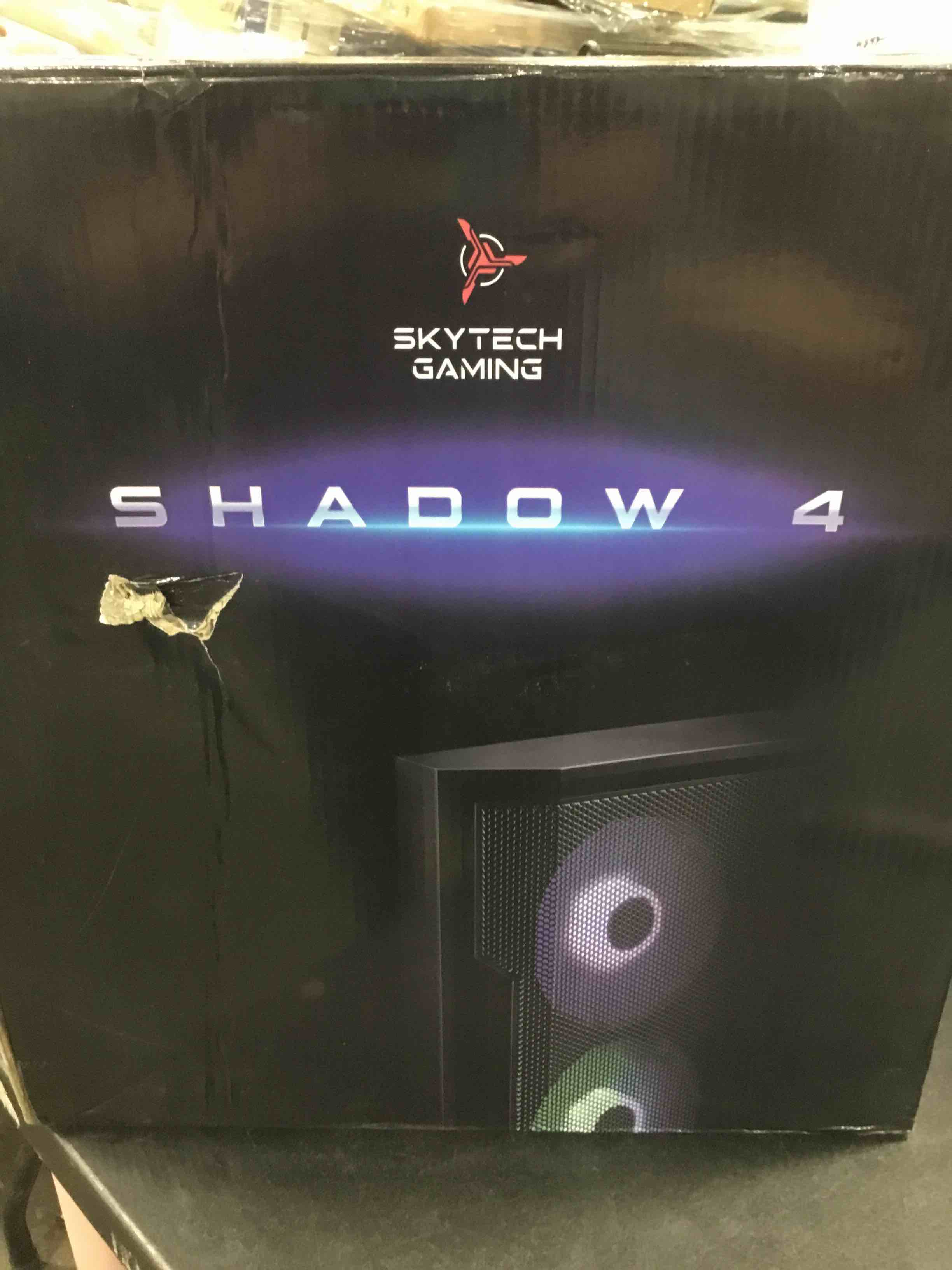 Skytech Gaming Shadow Gaming PC, Intel i7 12700F 2.1 GHz, RTX 4060, 1TB ...