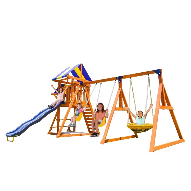 Willow Creek Wooden Swing Set Box 2