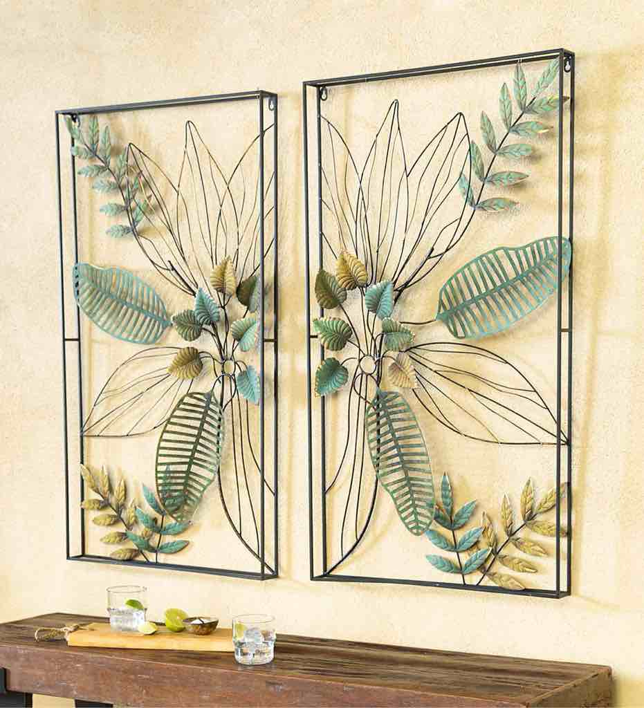 3D Metal Botanical Fern Wall Décor *only one is included*