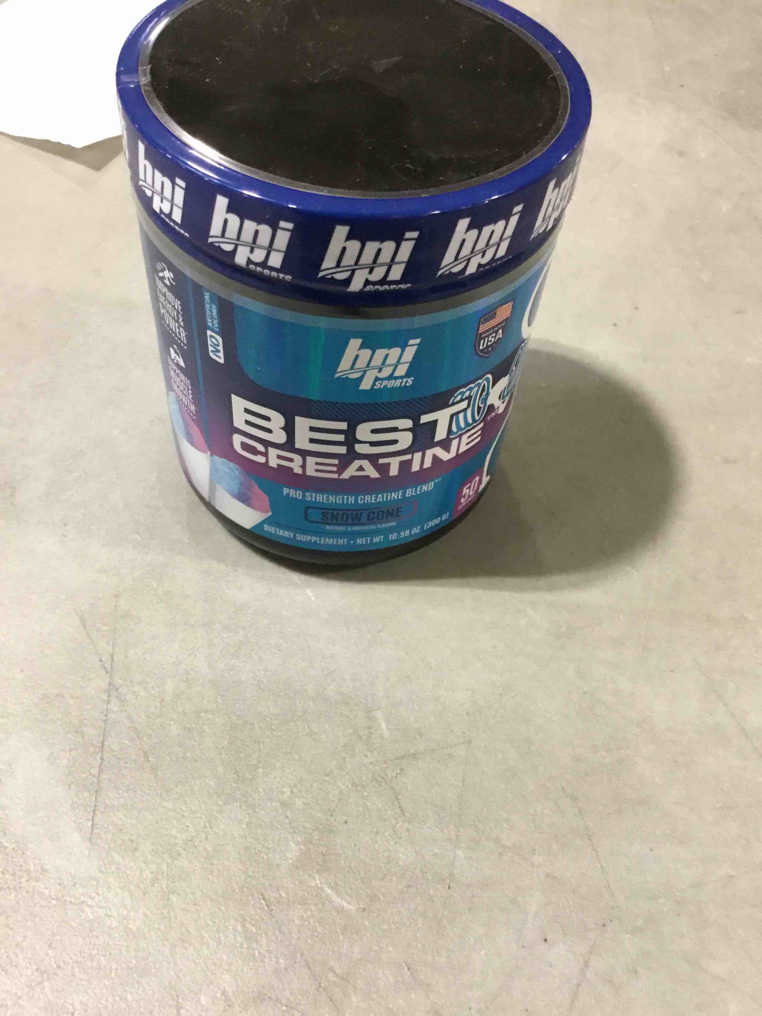 BPI Sports Best Creatine - Creatine Monohydrate, Himalayan Salt ...