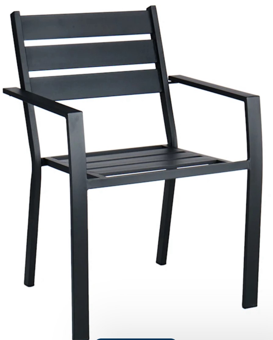 Albany Stacking Patio Dining Chair (similar to stock photo)