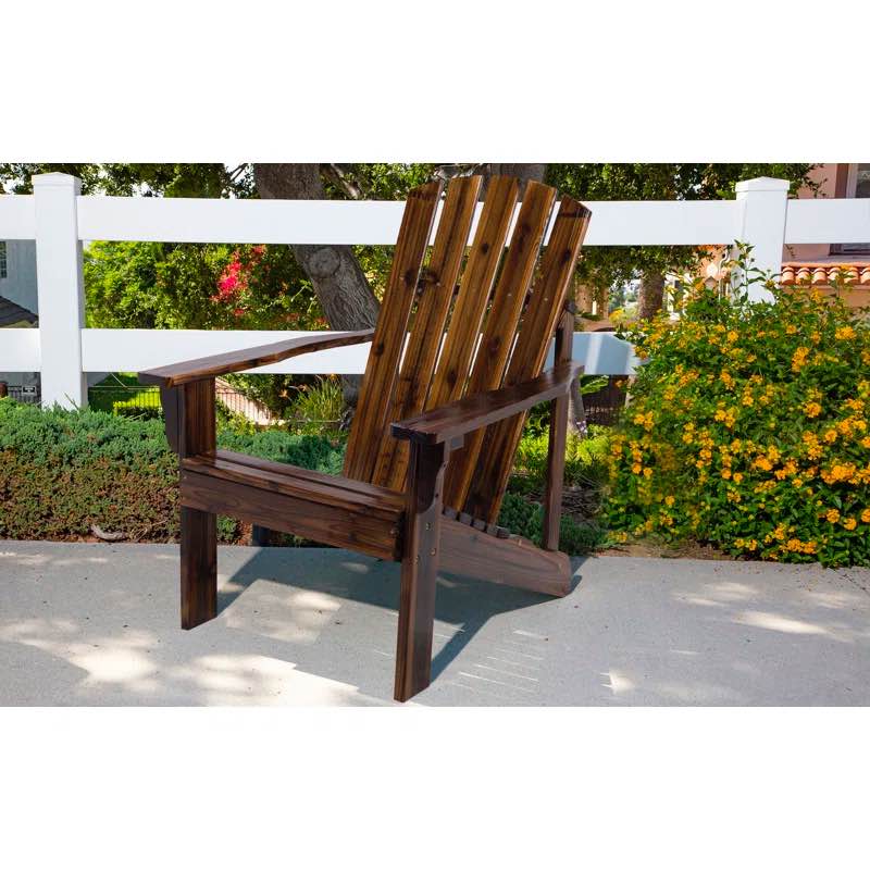 Grandview Solid Wood Adirondack Chair