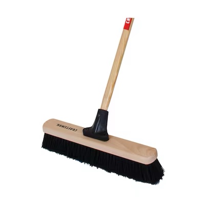 CRAFTSMAN 18-Inches Poly fiber Multi-surface All-purpose Push Broom