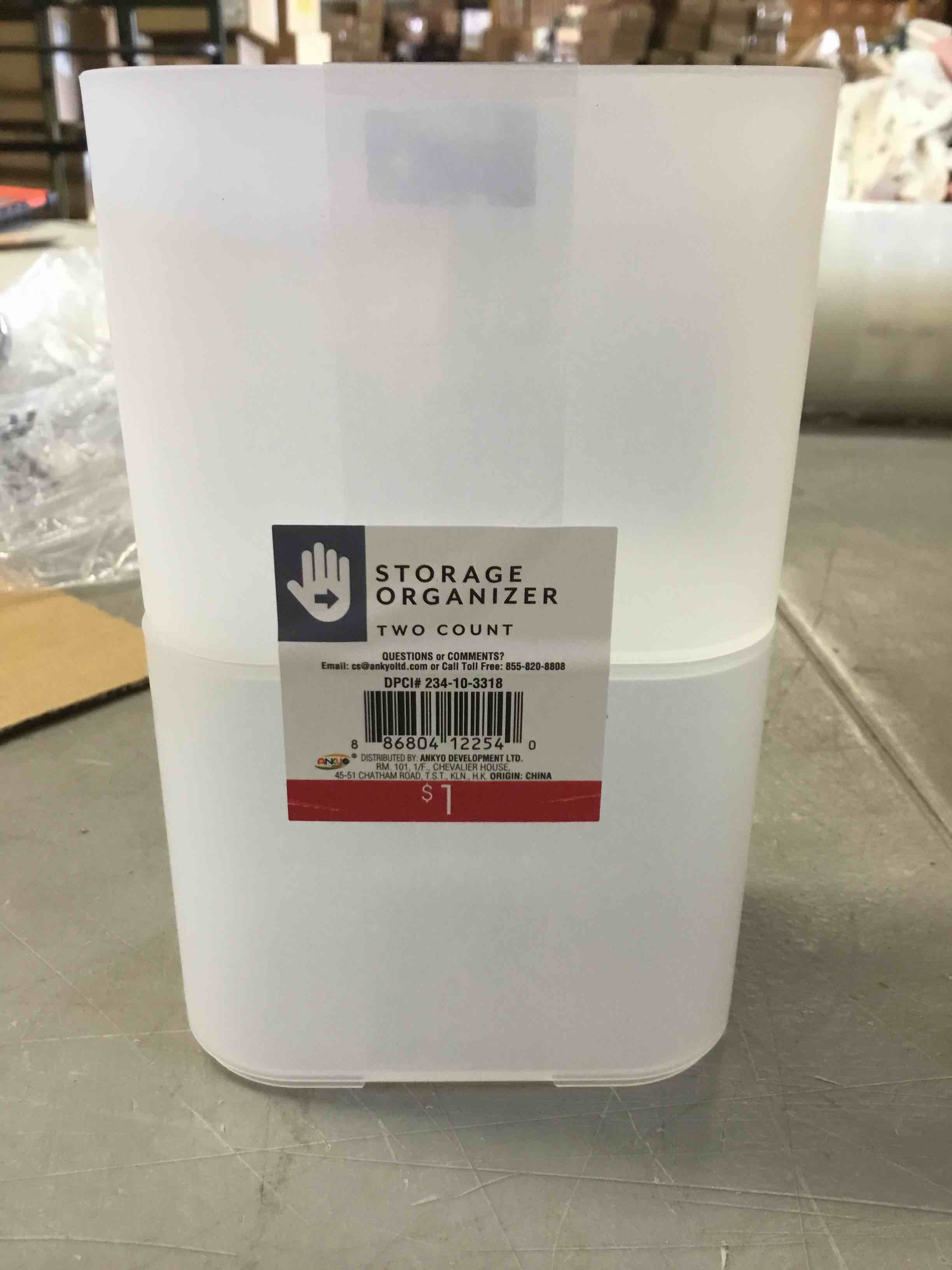 Storage Organizer 2Pk Small