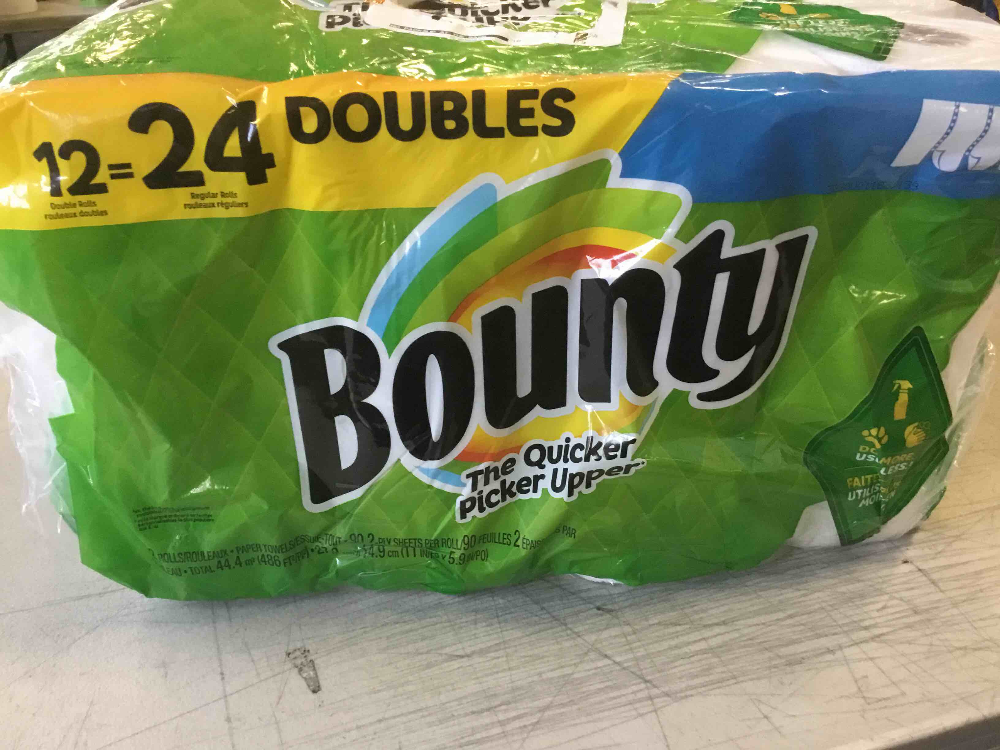 12 packs Bounty Select-A-Size Paper Towels