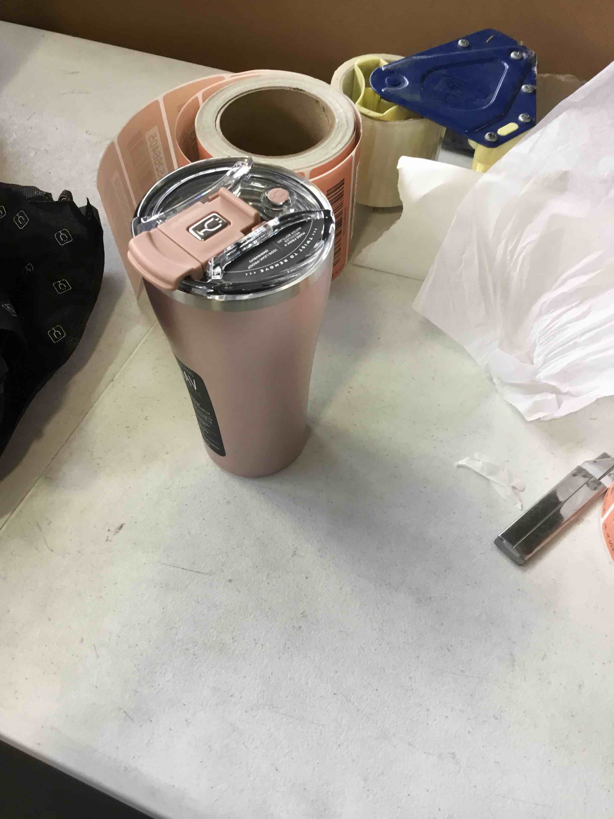 Nav 22oz Tumbler Glitter Rose Gold - BRUMATE
