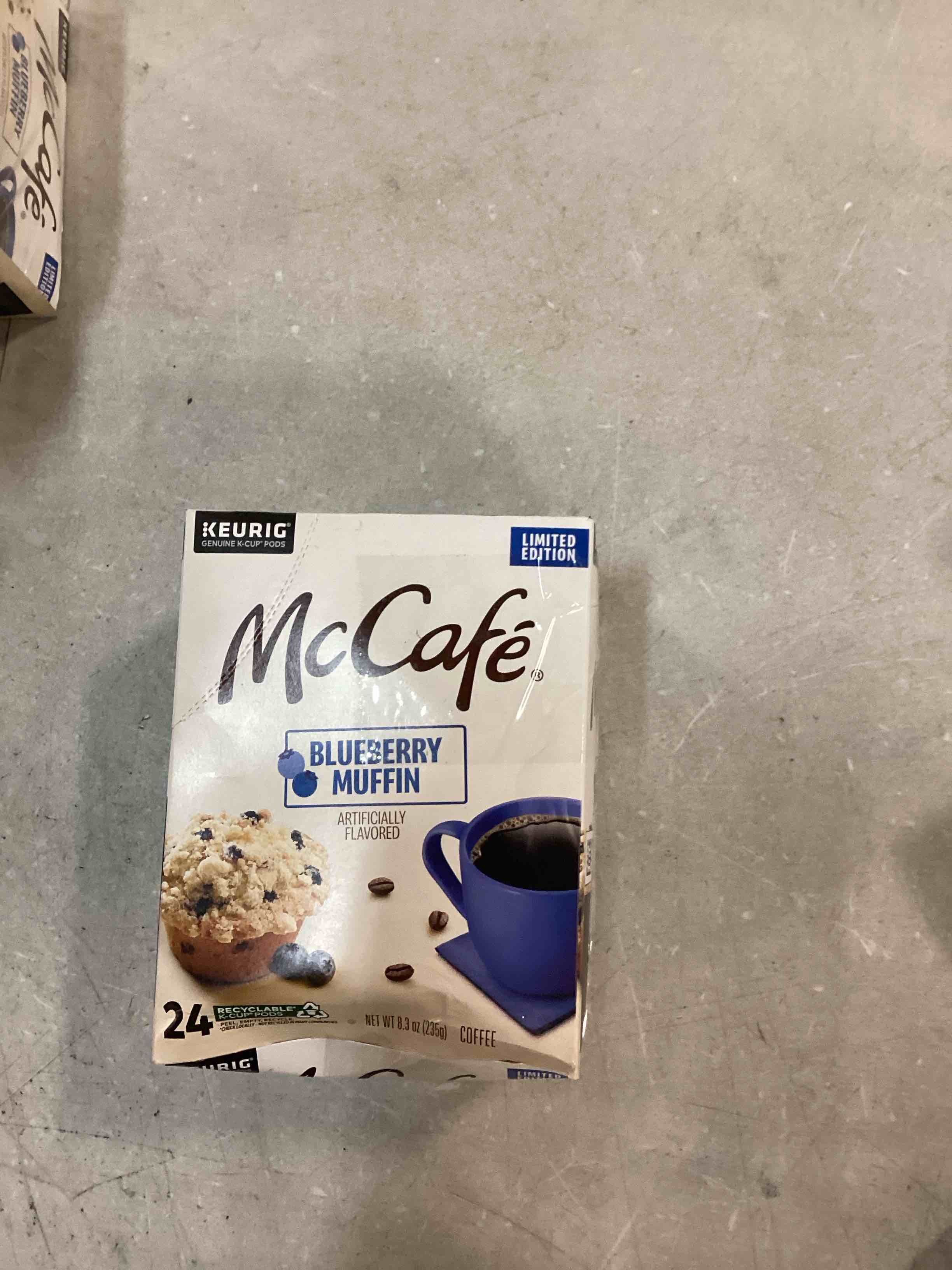McCafe K-Cup Blueberry Muffin Coffee - Compatible with Keurig Brewer ...