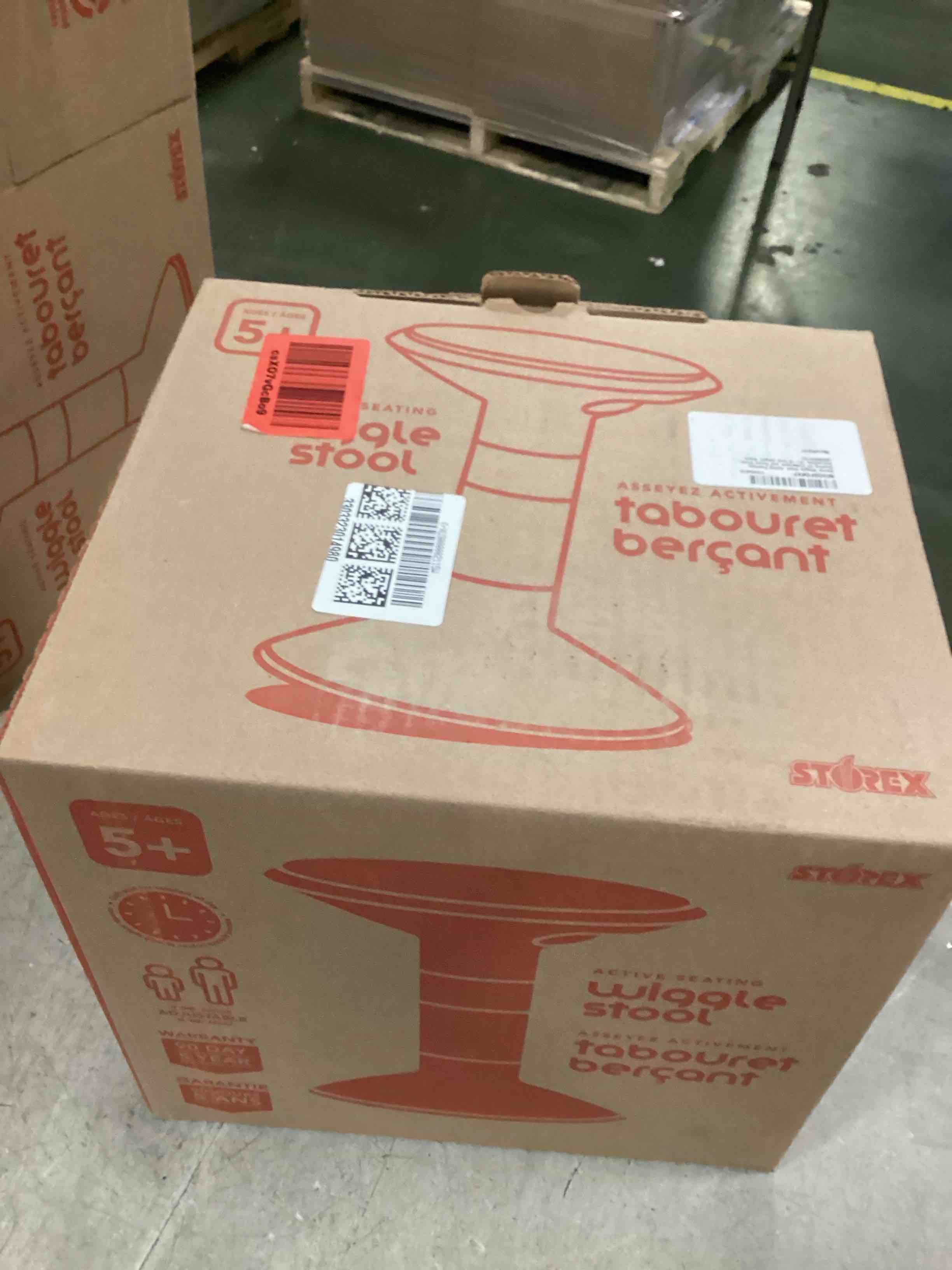 Storex Wiggle Stool – Active Flexible Seating for Classroom and Home ...